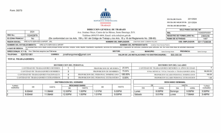 dgt3 2024 | PDF