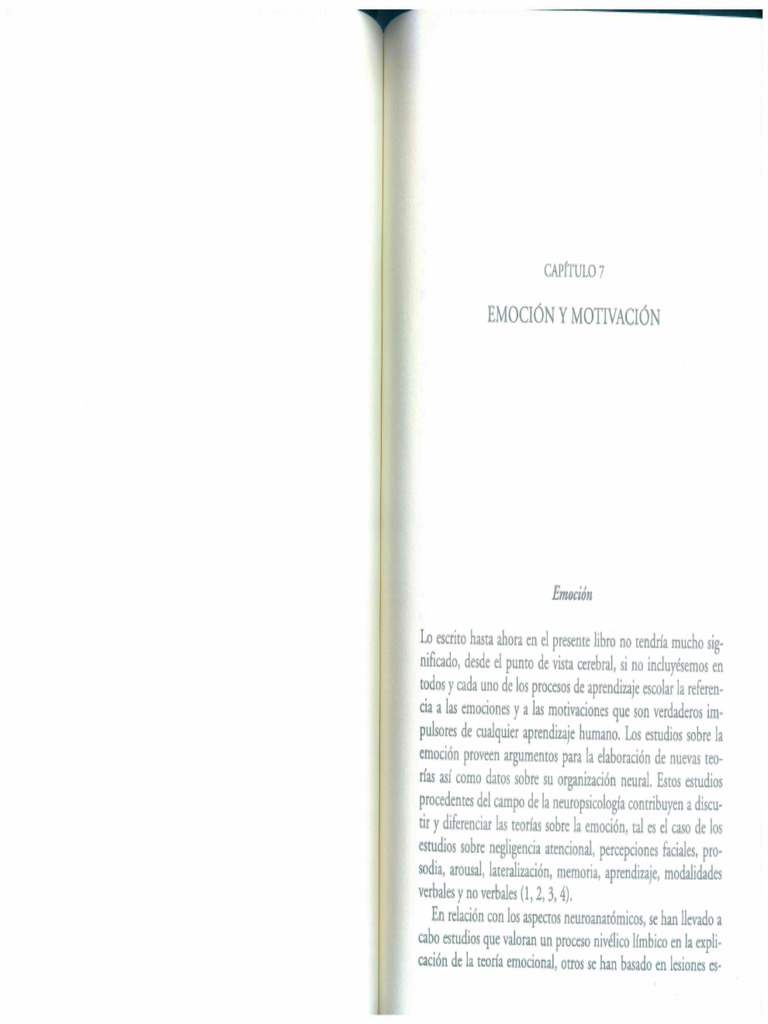 Emocion Motivacion En Aprendizaje Rotado Pdf