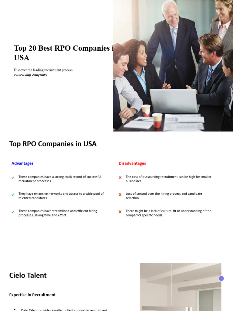 Top RPO in USA | PDF | Recruitment | Outsourcing