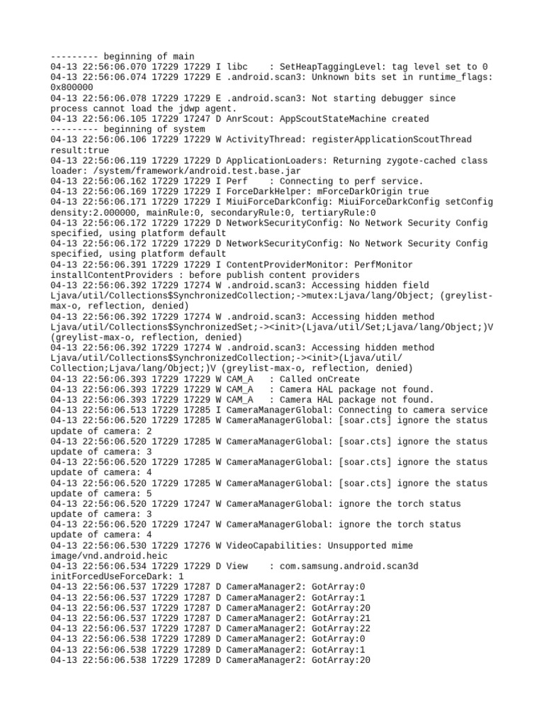 Log Cat 1713023766446 | Download Free PDF | Computer Engineering | Software