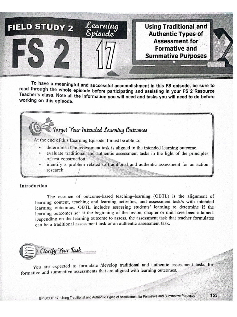 FS 2 Learning Episode 17 | PDF