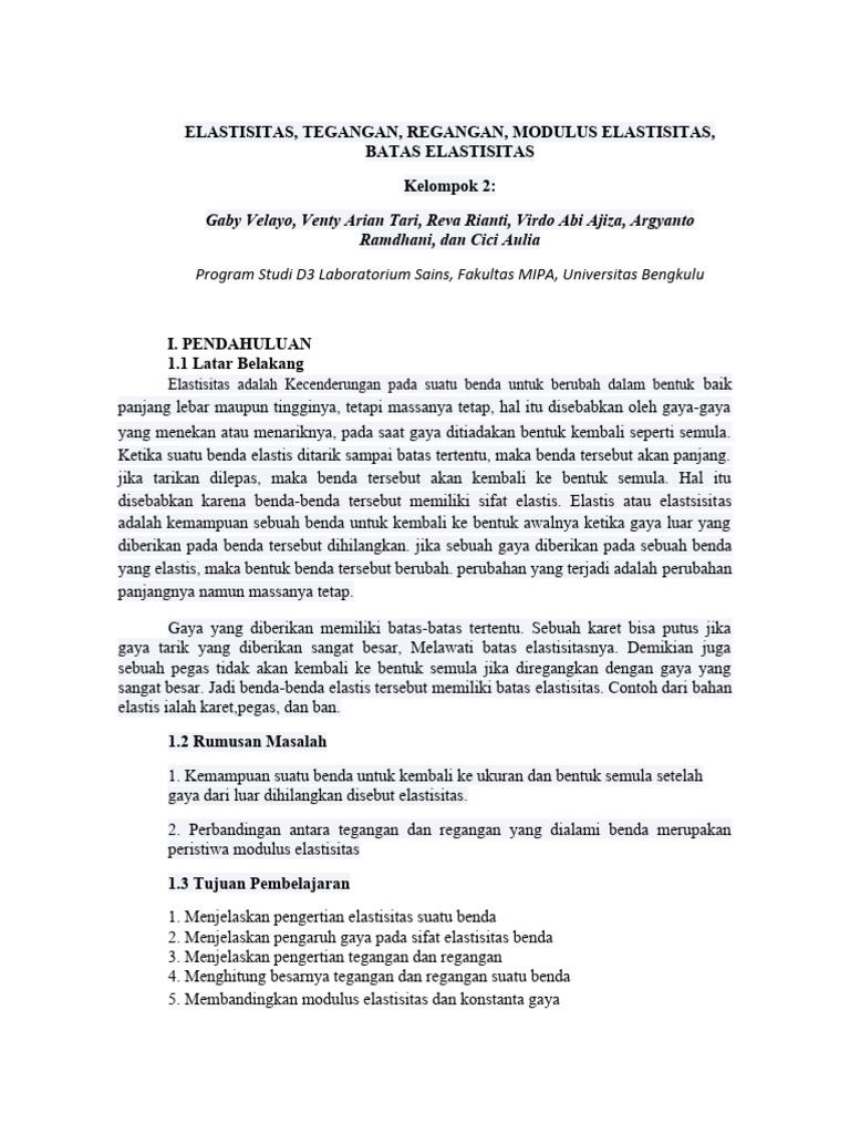 peralatan mekanik final | PDF