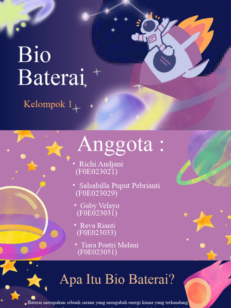 Bio Baterai | PDF | Teknologi & Rekayasa