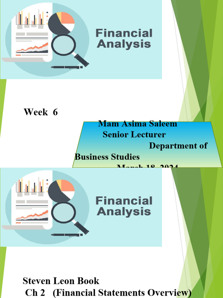 Financial Statements Overview and Analysis | PDF | Revenue | Equity ...