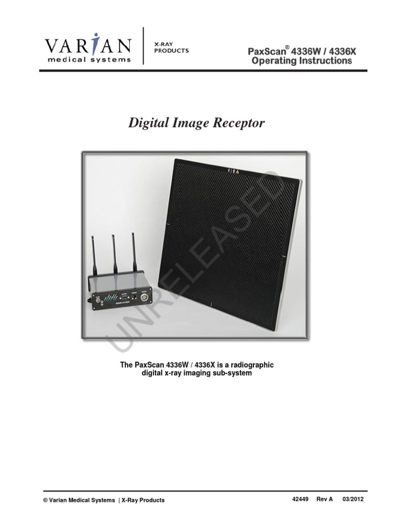 Unreleased: Digital Image Receptor | PDF | Power Supply | Radiography