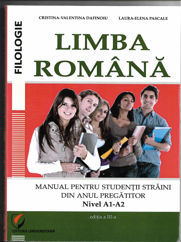 Dafinoiu Amp Pascale - Limba Rom 226 N 259 A1-A2 Manual Pentru Studen 539 I STR 259 Ini | PDF