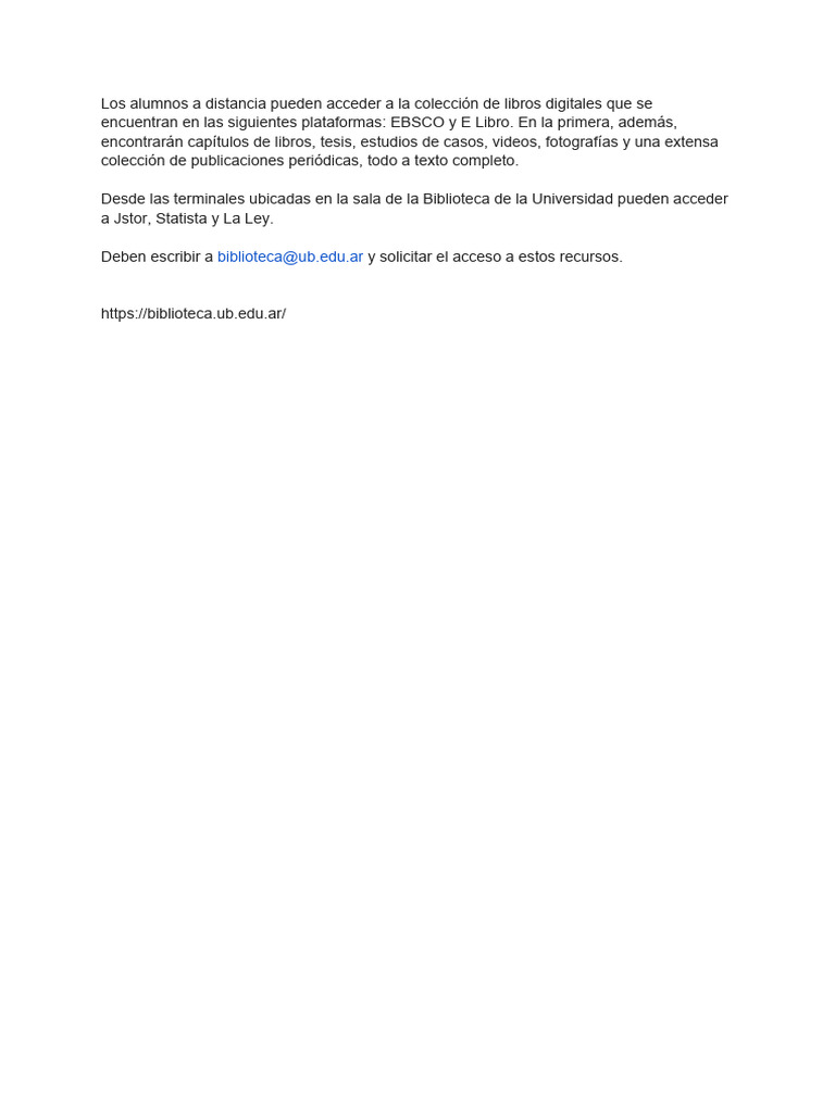 Recursos digitales para alumnos a distancia | PDF