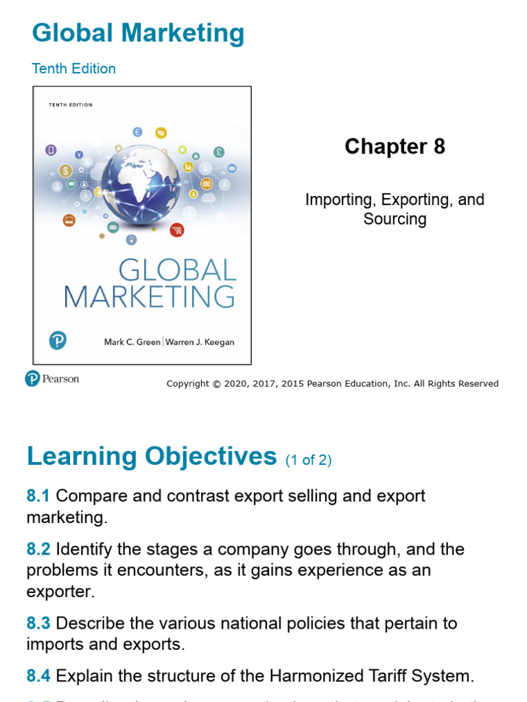 MKT Strategies, Green - GM10 - PPT - 08 - Exporting, Importing and ...