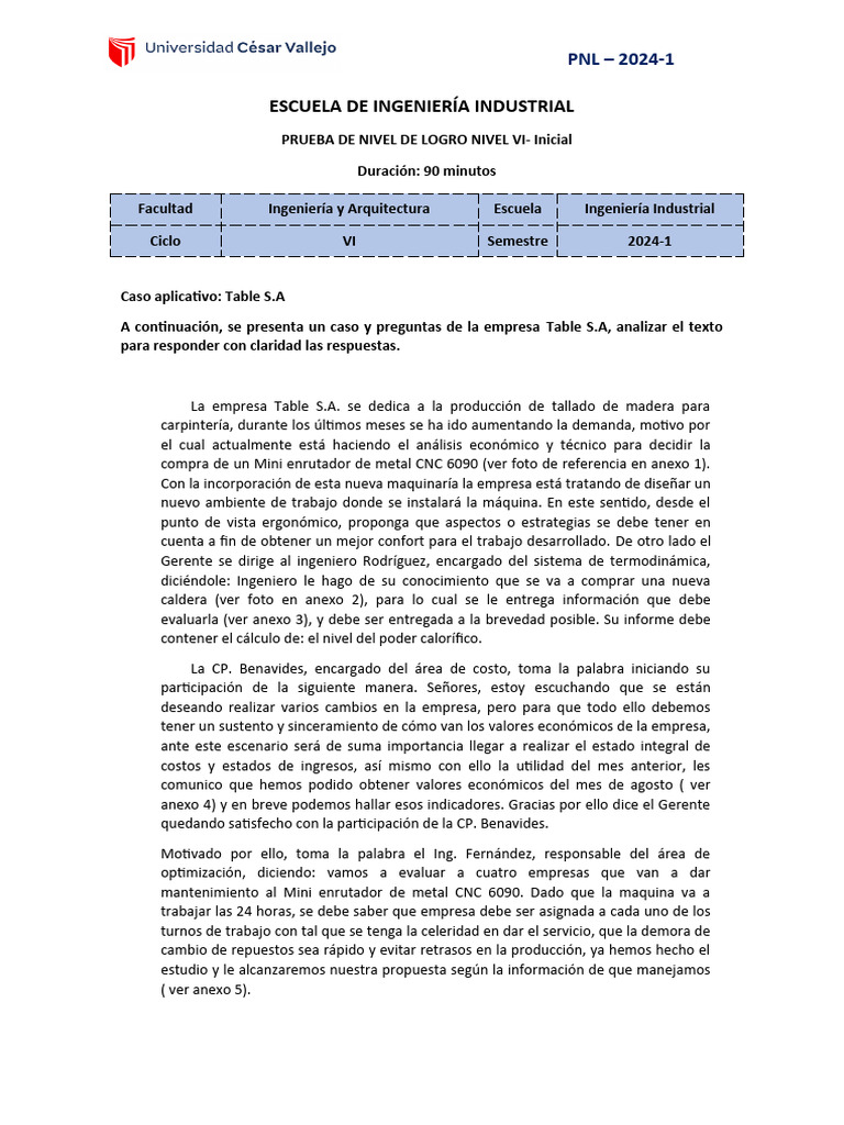 Cuestionario PNL II - Inicial HDT | PDF | Presupuesto | Programación lineal