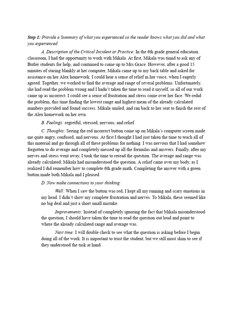 Clay Site Visit 3 1 | PDF | Classroom | Learning