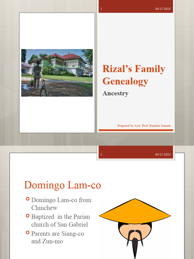8 Genealogy of The Clan | PDF | Philippines