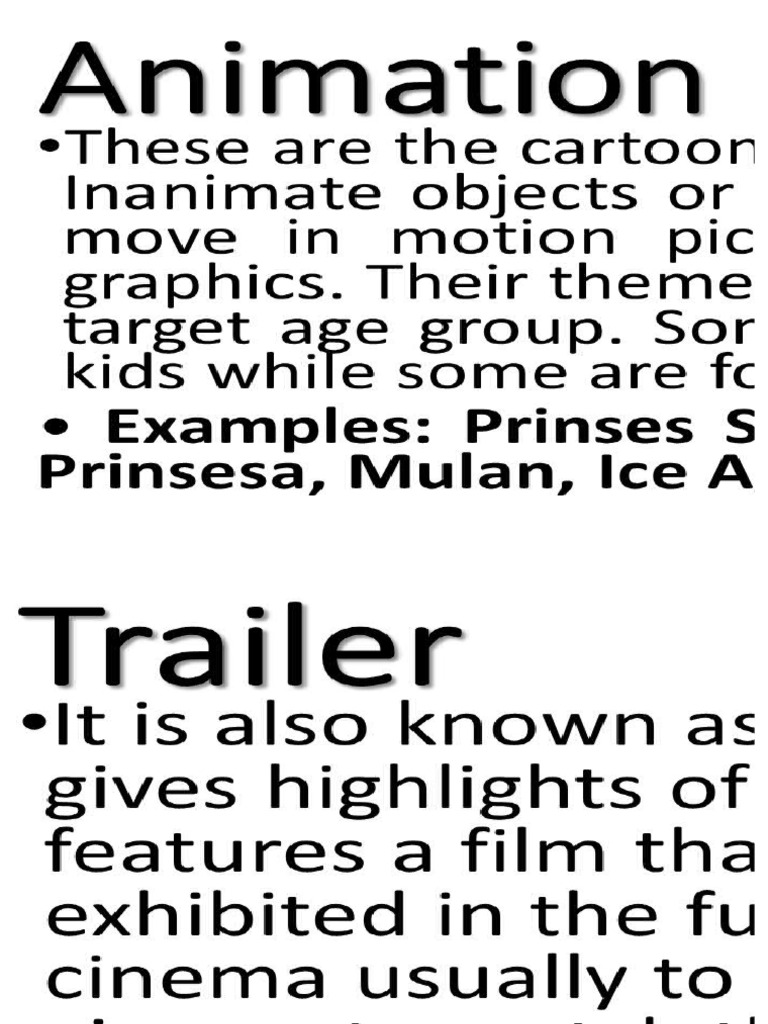 Genre Visual Aids | PDF