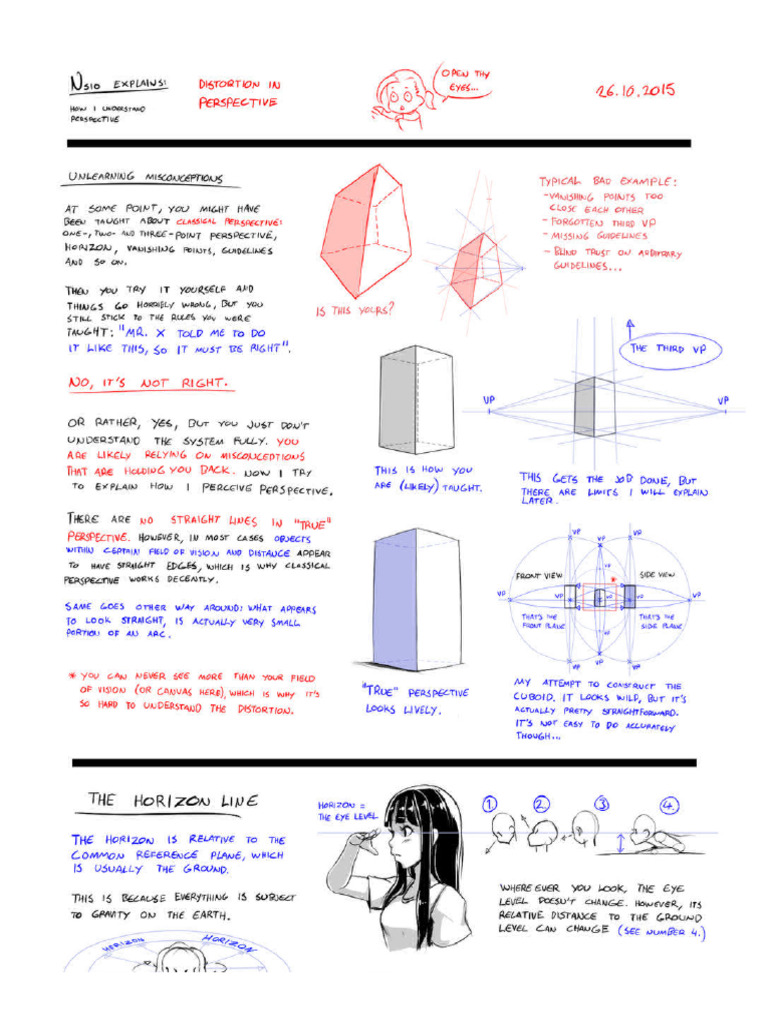 Nsio Explains Distortion in Perspective by Nsio … 2 | PDF
