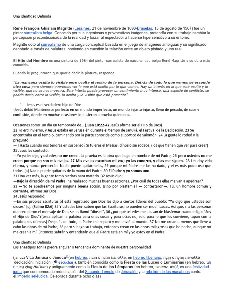 Falsa Identidad Pdf Adán Janucá