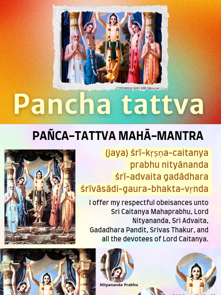 Pancha Tattva - 20240217 - 201424 - 0000 | PDF | Indian Poetics | Hindu ...