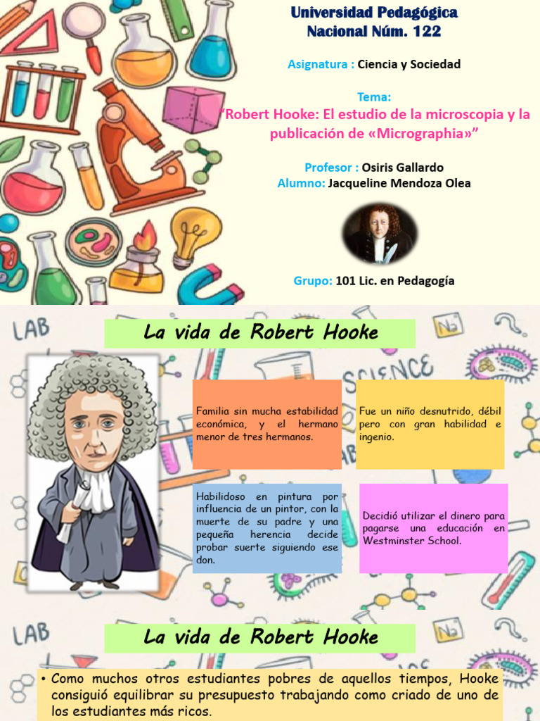 Robert Hooke | PDF | Microscopio