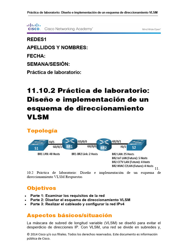 Lab Sem 4 | PDF | Dirección IP | Enrutador (Computación)