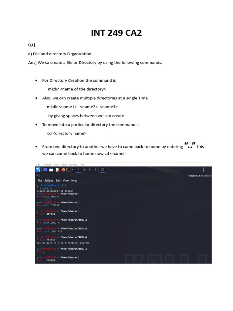 Int 249 Ca2 | PDF | Computer File | Filename