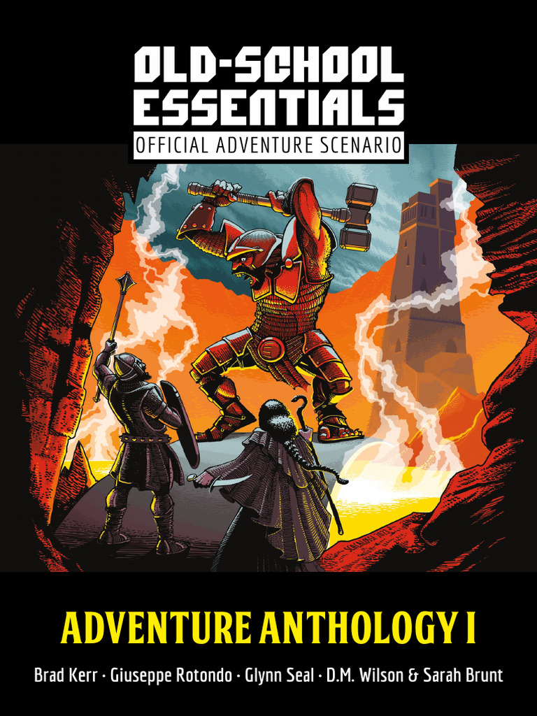 Old-School Essentials Adventure Anthology 1 v0-8 | PDF