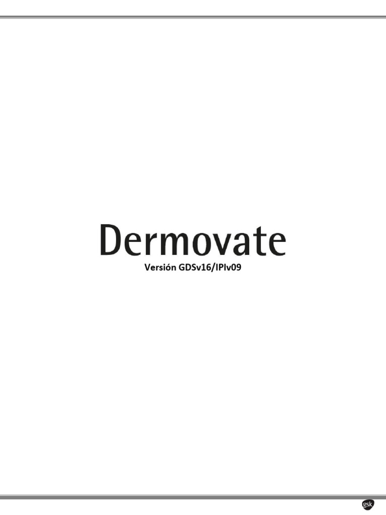 DERMOVATE-Crema, Unguento | Descargar gratis PDF | Corticosteroides ...