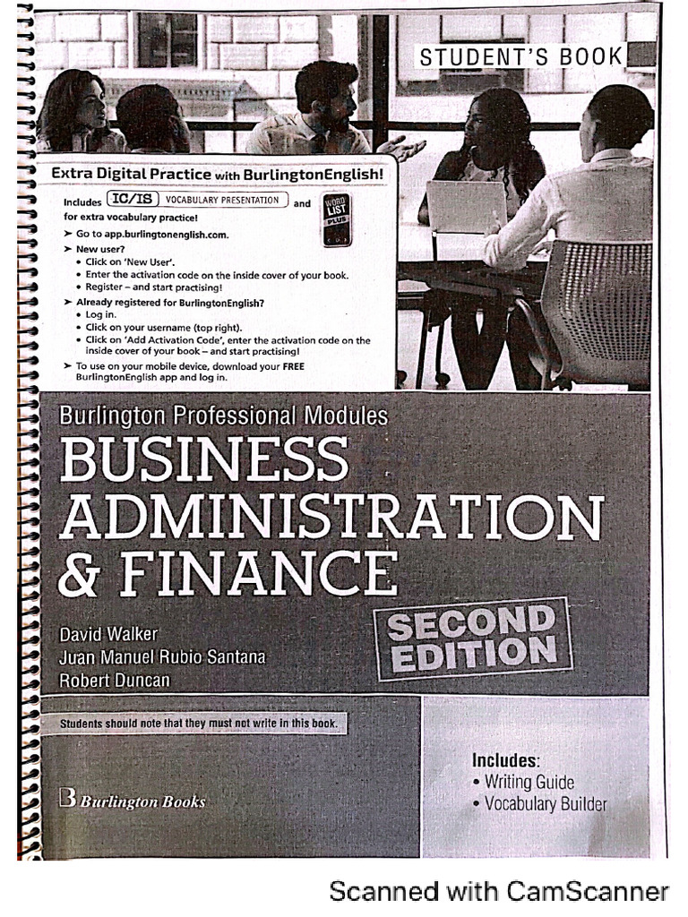 Libro de Inglés Administración | PDF