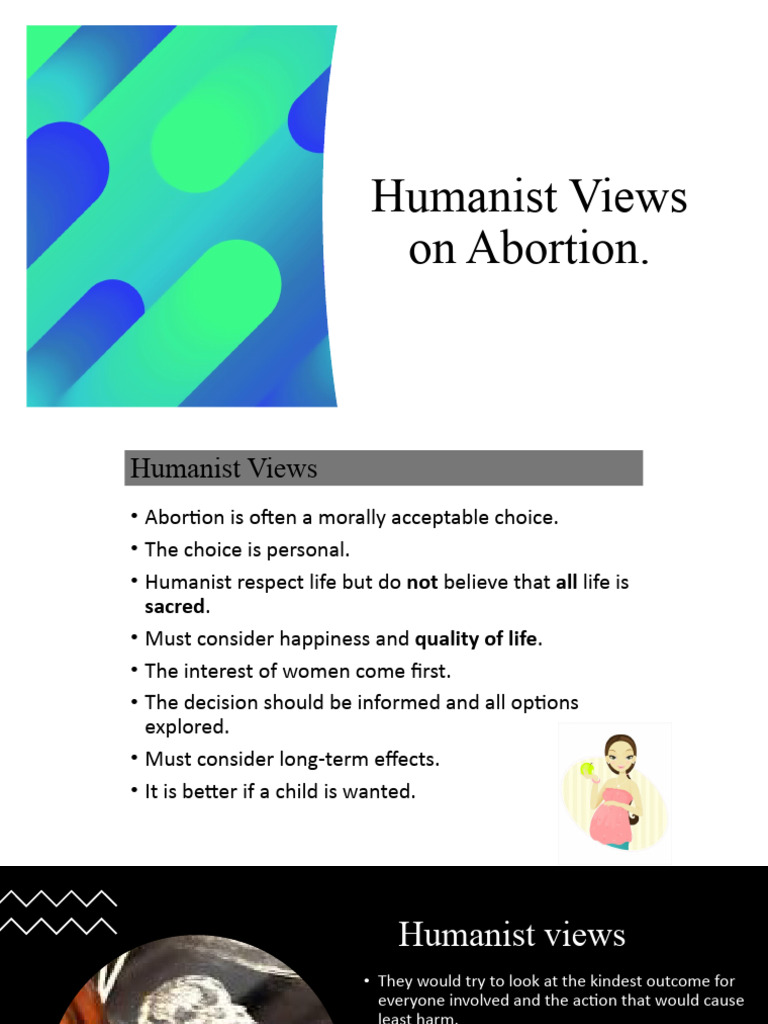 3a Humanist Views On Abortion | PDF