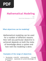 A First Course in Mathematical Modeling | PDF