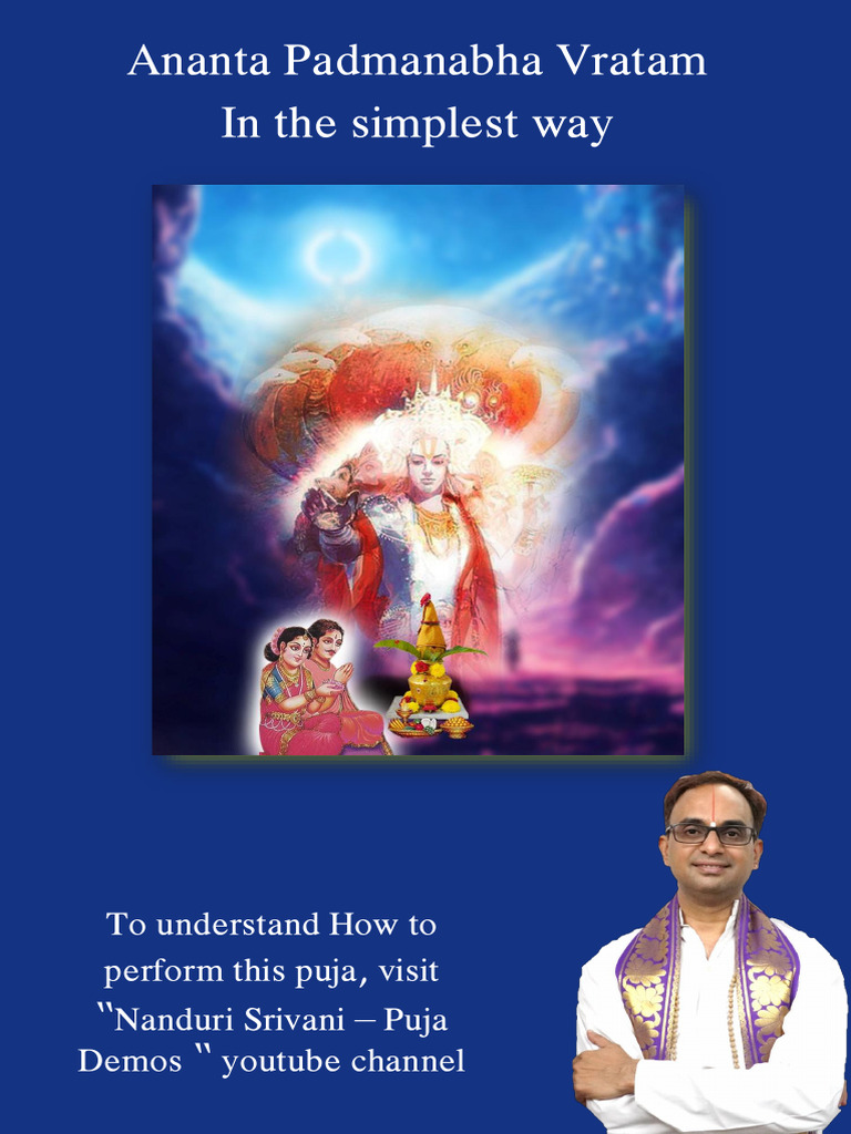 Ananta Padmanabha Vratam Guide | PDF | Hindu Mythology