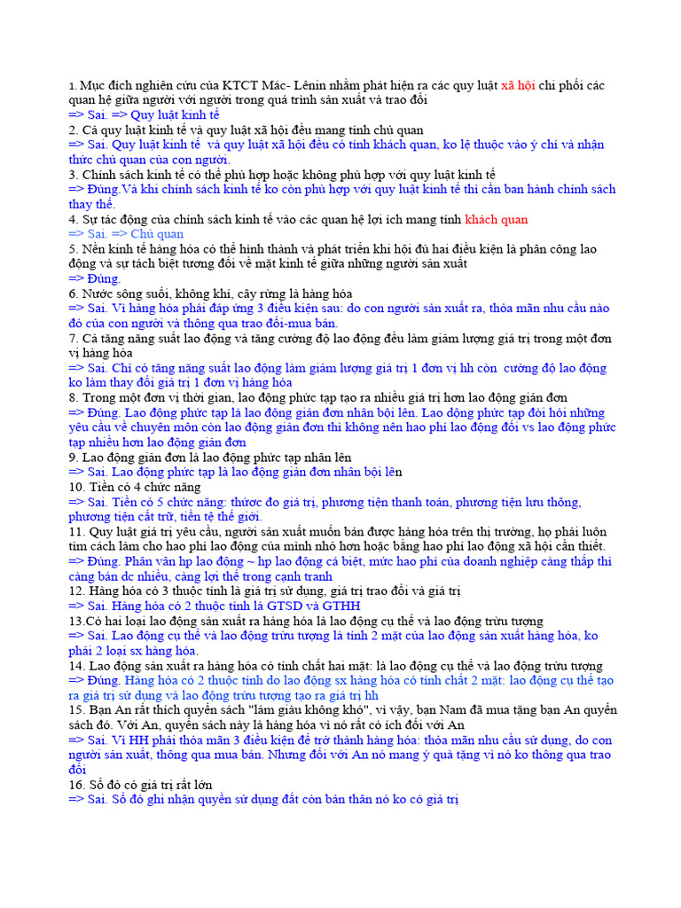 Đúng Sai Ktct Pdf