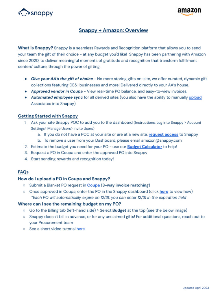 2023 Snappy - Quick Overview | PDF | Software | Cyberspace