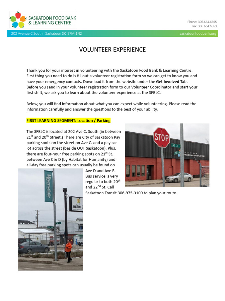 Volunteer Engagement Experience Digital Tour | PDF | Warehouse | Forklift