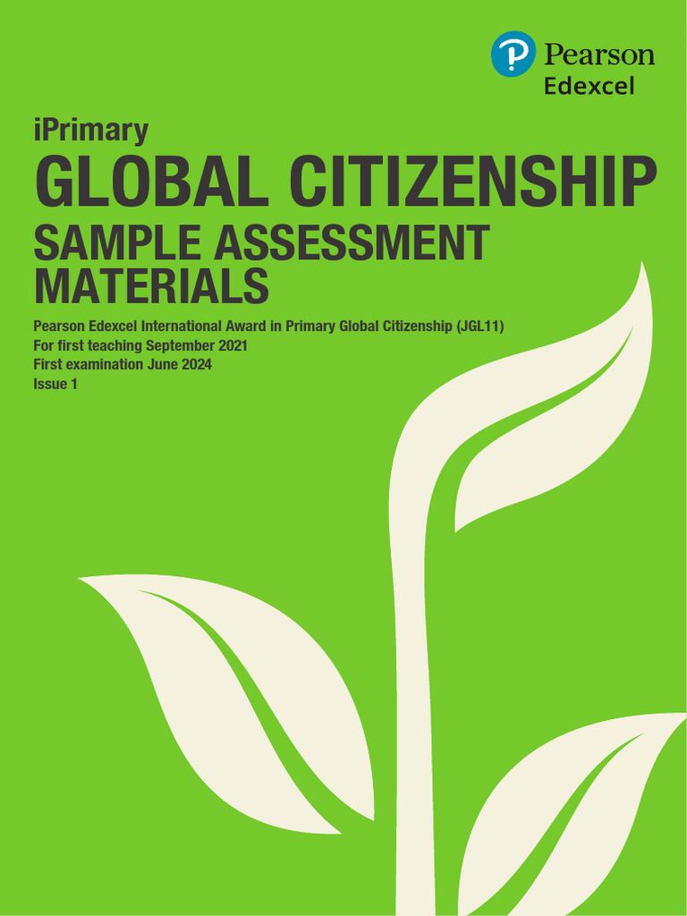 Iprimary in Global Citizenship Sams | PDF