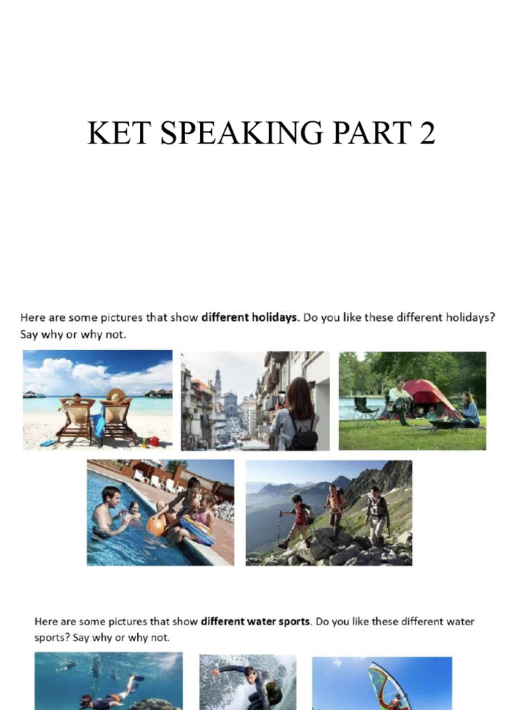 KET - Class 7 Speaking Part 1 | PDF