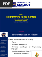 Programming With C++ COMP2011: Introduction: Cecia Chan Albert Chung Cindy Li | PDF | Compiler ...