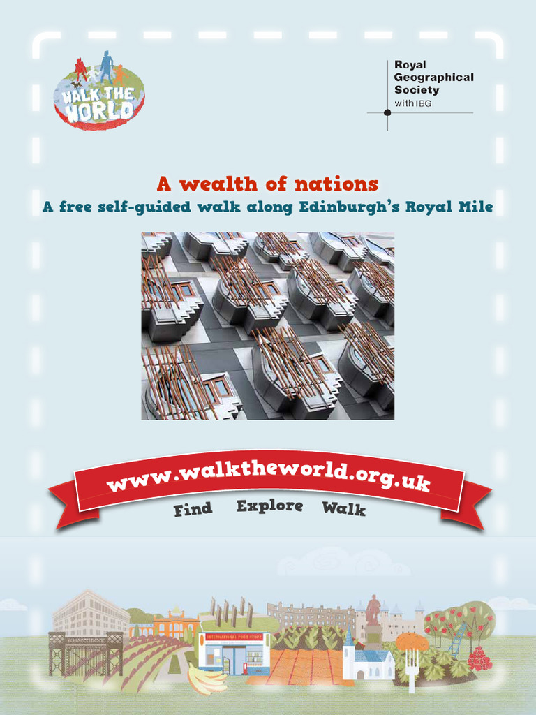Royal Mile Self-Guided Walking Map | PDF | Edinburgh