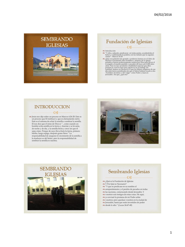 Sembrando Iglesias Pdf Pablo El Apóstol Iglesia Cristiana