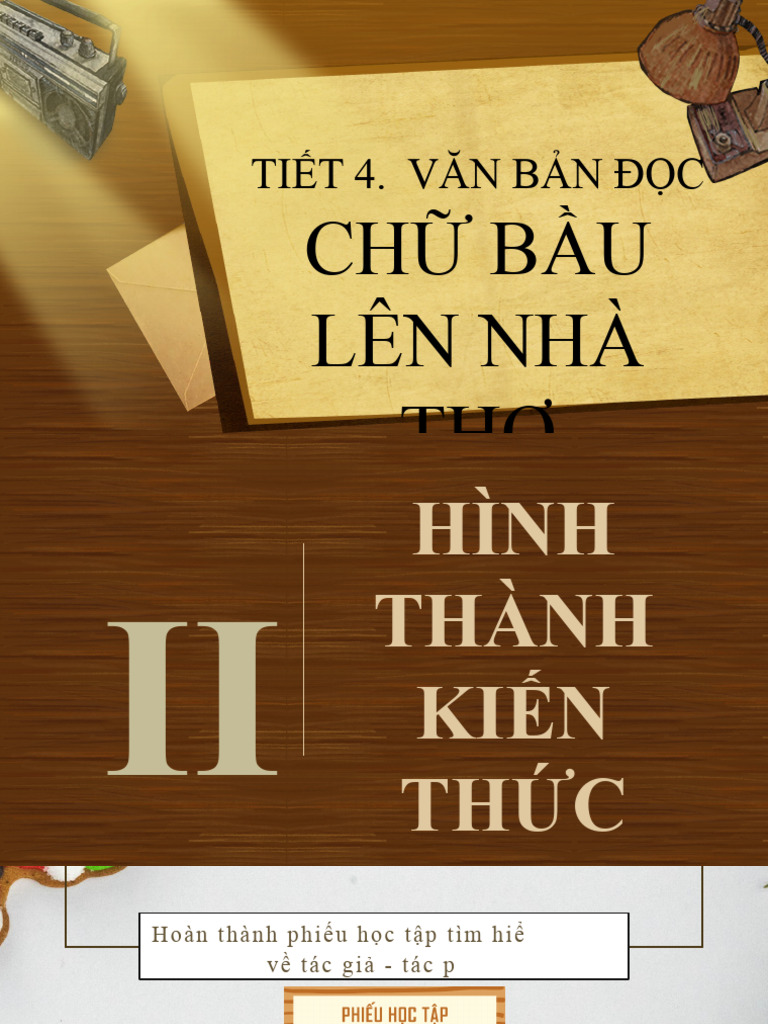 (P) K10 - KNTT - Bài 3. Chữ bầu lên nhà thơ | PDF