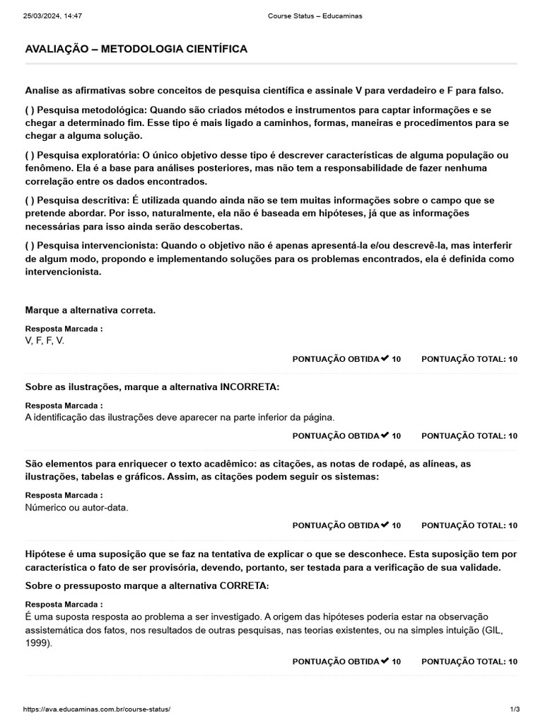 Metodologia Cientifica Pdf Método Científico Science