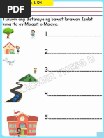 Marungko Worksheet - Titik R | PDF