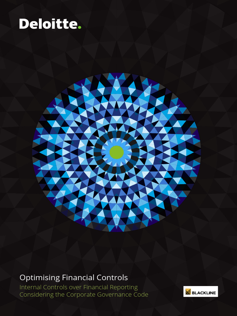 Deloitte Uk Sox Optimising Financial Control Blackline | PDF | Internal ...