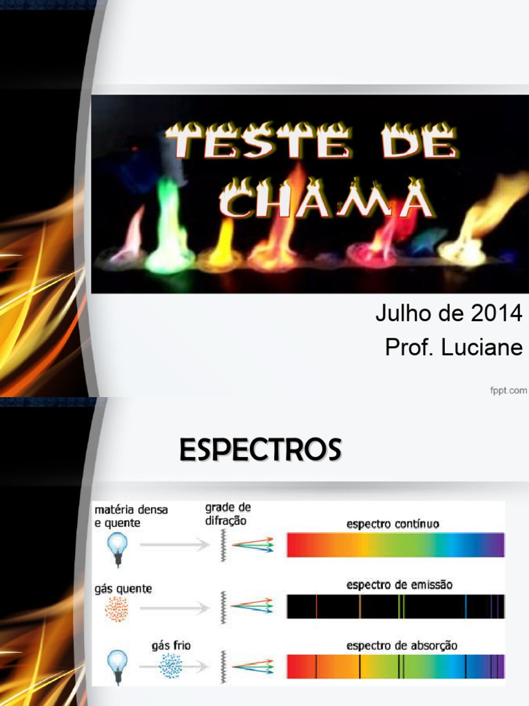 Testechama2014 140725133606 Phpapp02 | PDF | Íon | Sódio