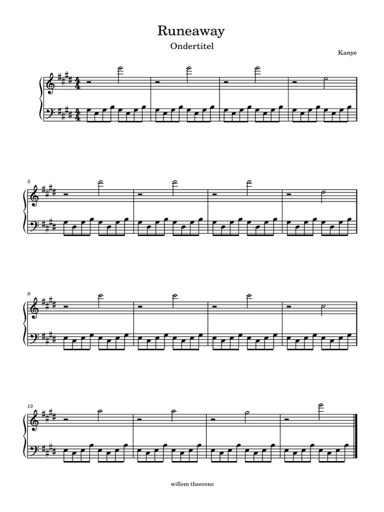Runaway Kanye | PDF