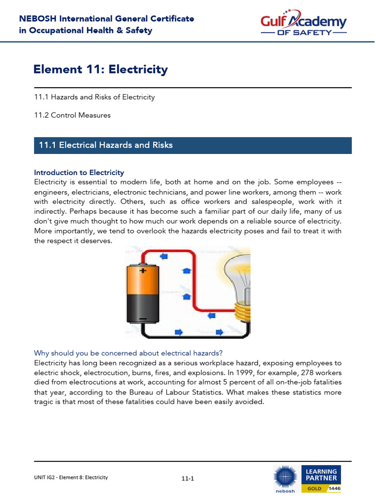 Element 11 - Electricity | PDF | Direct Current | Fuse (Electrical)