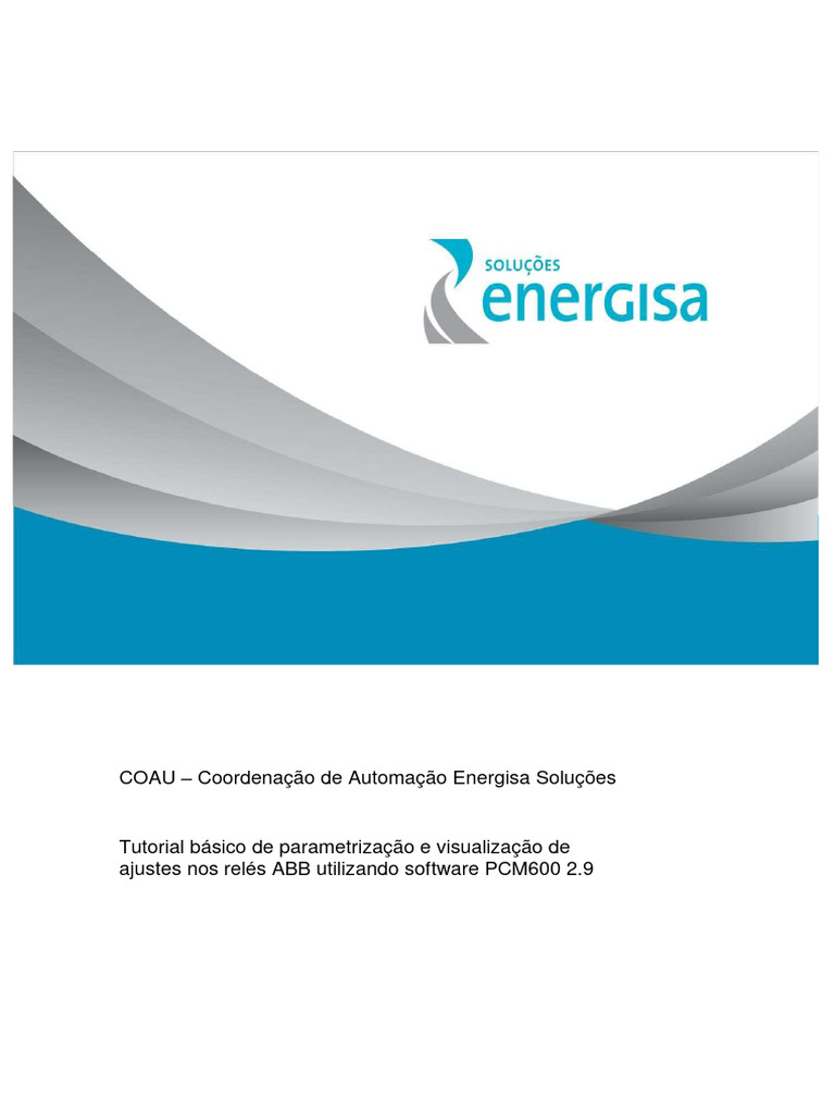 ESOL COAU - Instrução Básica Relé ABB - PCM600 | PDF | Rede de ...
