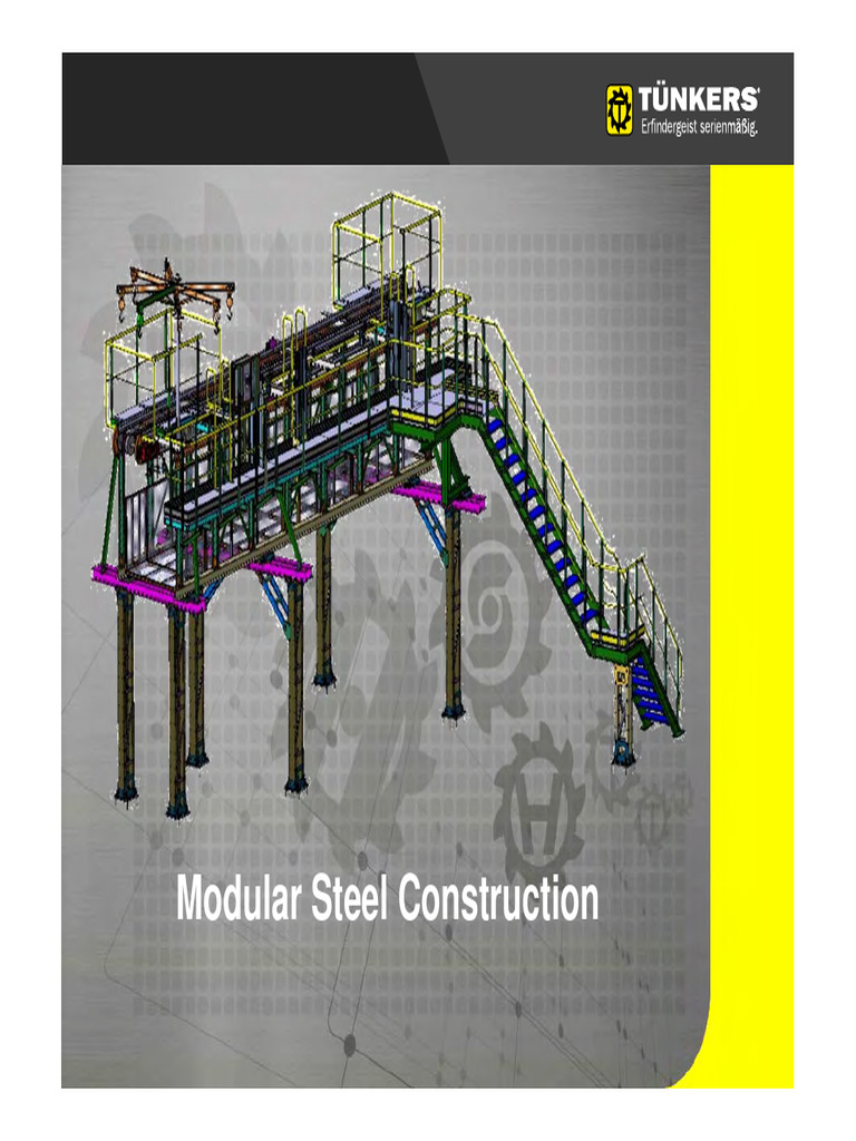 Modular Steel Construction Solutions | PDF | Screw | Strength Of Materials