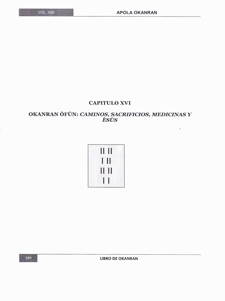 16 Okana Ofun | PDF | Religión y espiritualidad