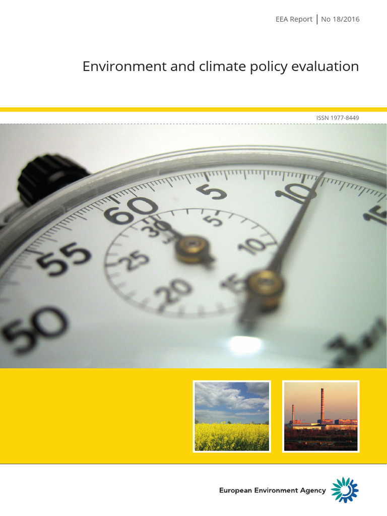 Environment and Climate Policy Evaluation | PDF | Evaluation | Policy