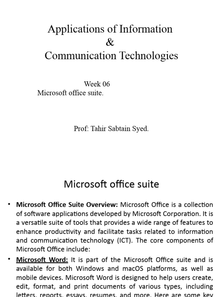Week 06 | PDF | Computer File | Microsoft Excel