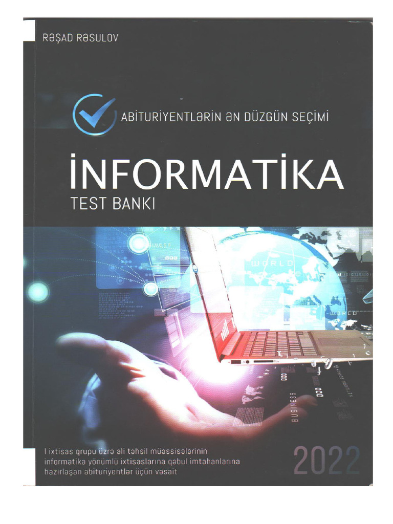 İnformati̇ka Test Banki | PDF