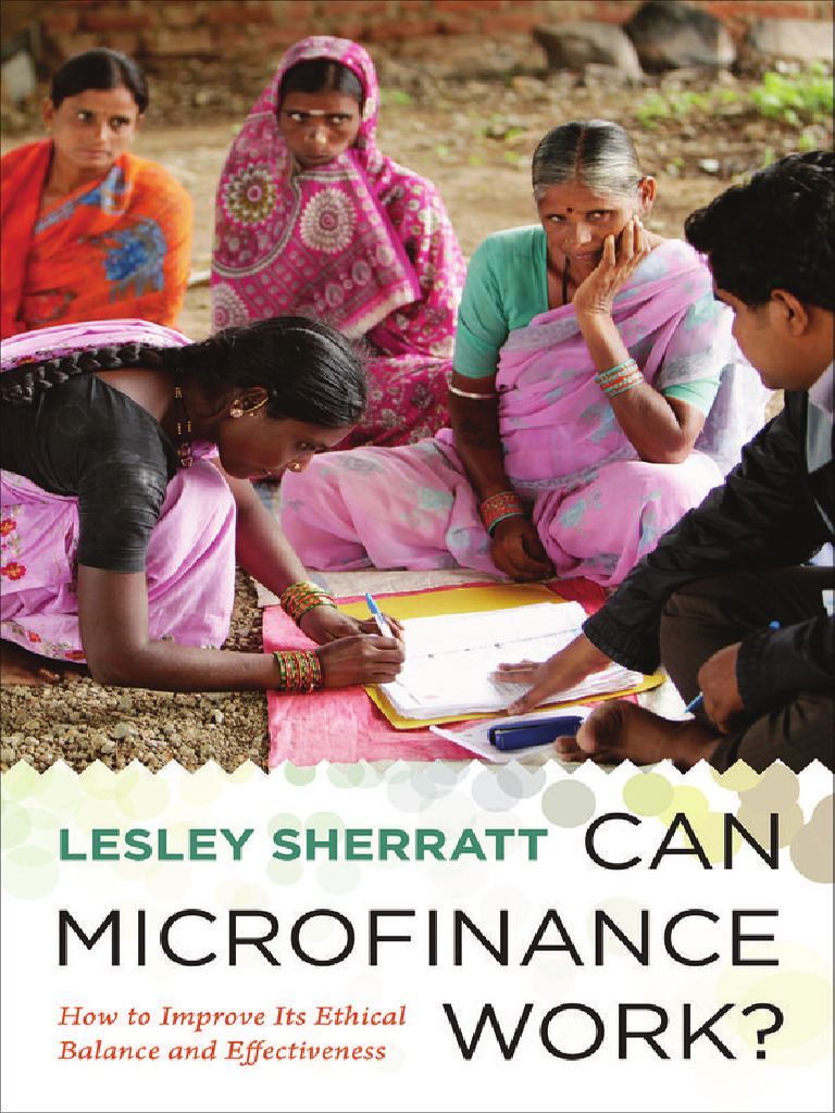 Can Microfinance Work How To Improve Its Ethical Balance and Effectiveness (Lesley Sherratt) (Z ...